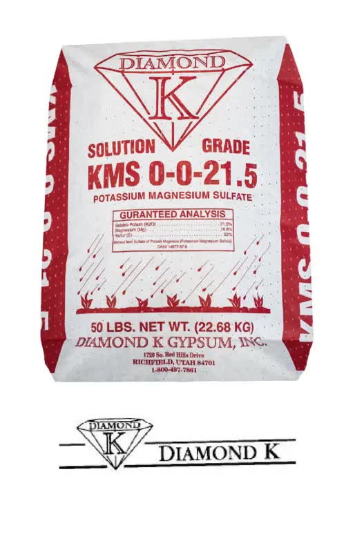 Potassium Magnesium Sulfate KMS Langbeinite Magnesium Source - Custom Hydro