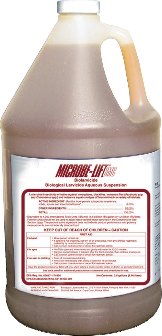 Microbe-Lift BMC Liquid Mosquito & Fungus Gnat Control 1 Gallon ...